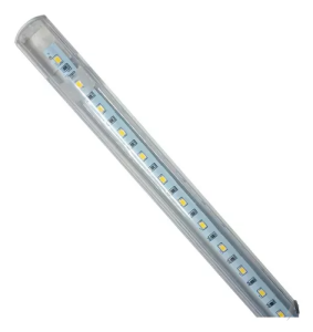 Listón Led Perfil Aluminio 8w 75cm Con Tecla 220v Luz Fría | Anilem