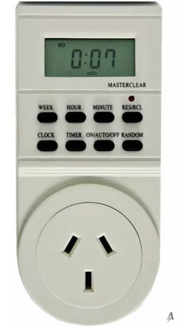 Timer Digital Programable Temporizador Enchufable Zurich | Anilem