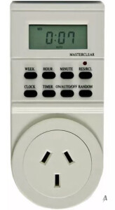 Timer Digital Programable Temporizador Enchufable Zurich | Anilem