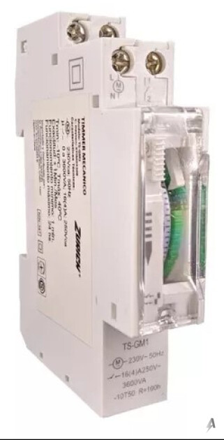 Timer Mecanico Programable Para Riel Din - Zurich | Anilem