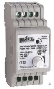 Dimmer Atenuador de Intensidad Para Riel Din 1000w LED | Anilem
