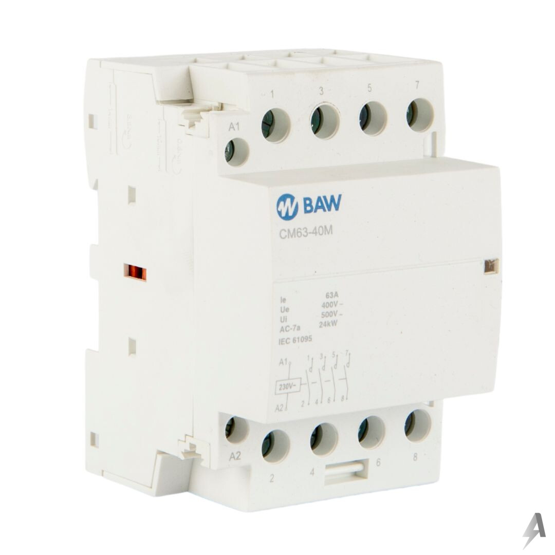 Contactor Modular 4p 4no 63a 3 Modulos 220v Baw | Anilem