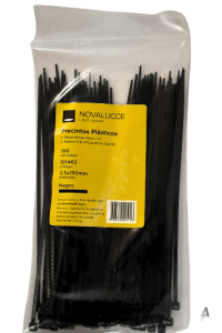 Precintos Plásticos Por 100u 2.5 X 150mm Negro | Anilem