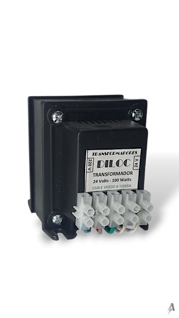 Transformador Trafo 380 24v 100w Con Bornera Mecánico | Anilem