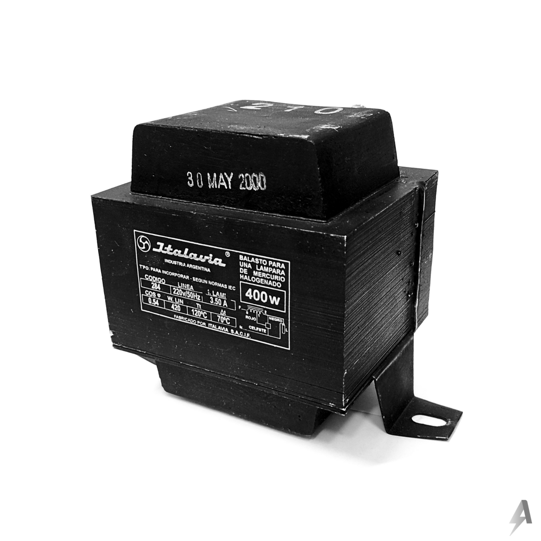 BALASTO MH 400W INTERIOR NEGRO | Anilem